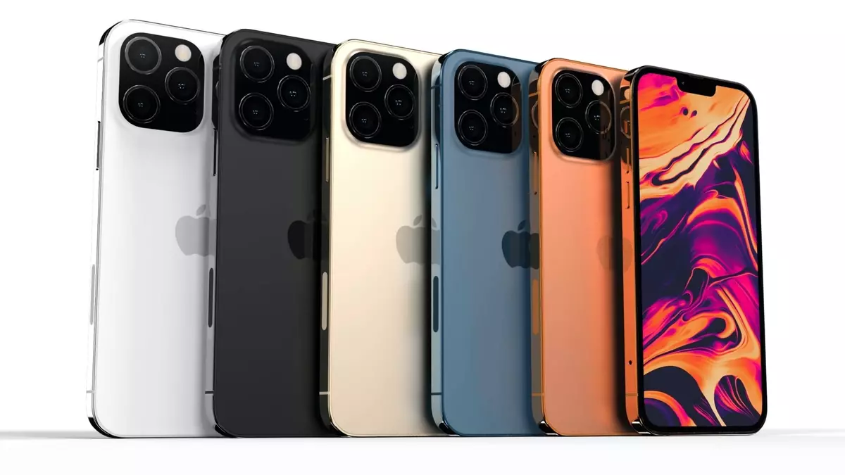 Apple pral fè yon nouvo koulè nwa pou iPhone 13 pro epi yo pa pral refize 13 mini 1018_1