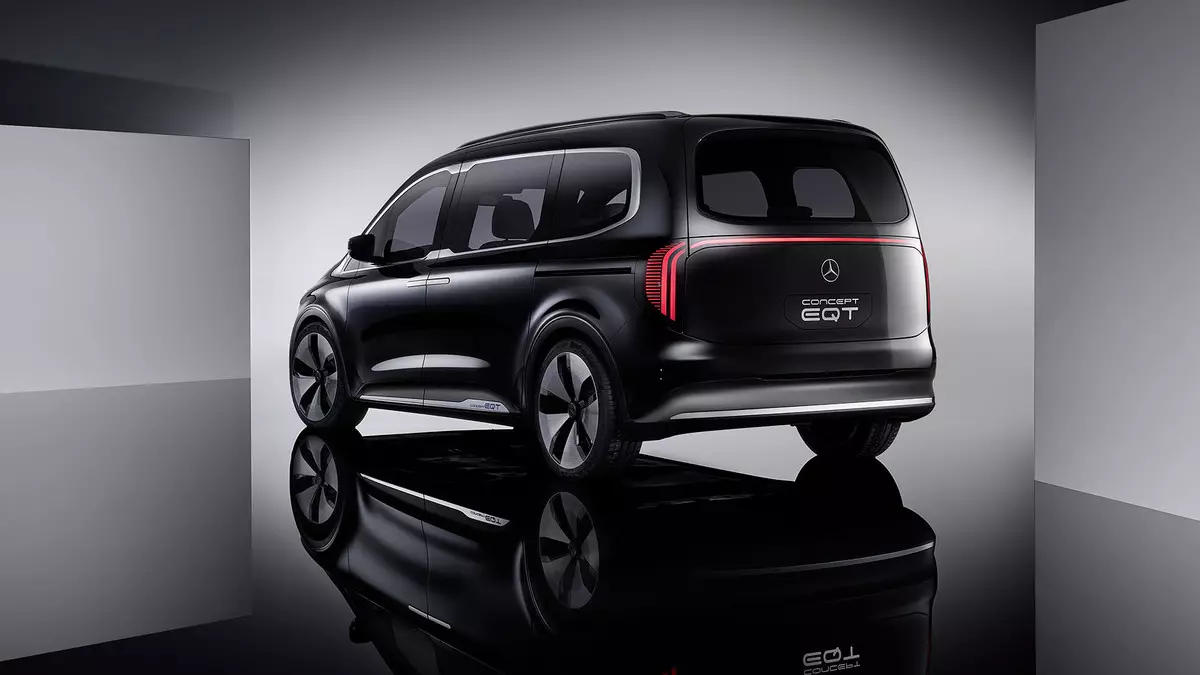 Fotografía: Cool Minivan Mercedes-Benz Concept Eqt