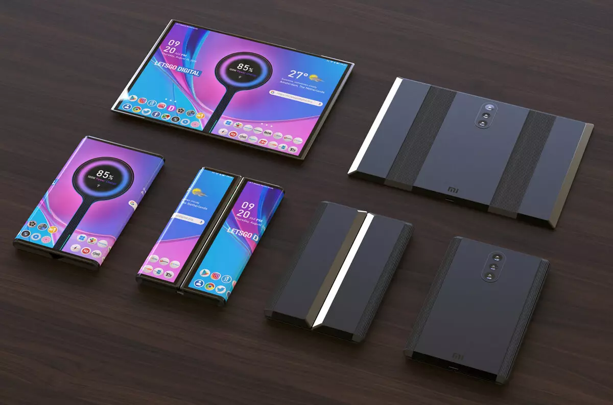 Revolução: Folding Xiaomi MI Mix receberá uma câmera com uma lente líquida