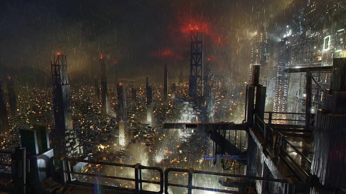 Graphic selection: 10 megacities of 2029 in the style of game Deus Ex 10836_0