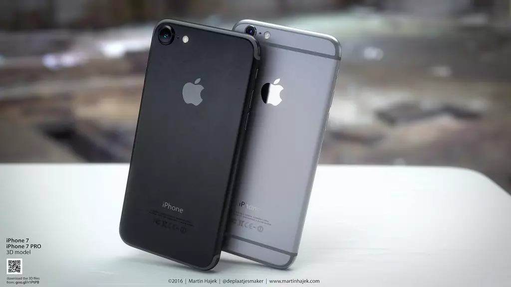 iPhone 7 Randers အသစ်အတွက် - အာကာသအနက်ရောင် 11003_3