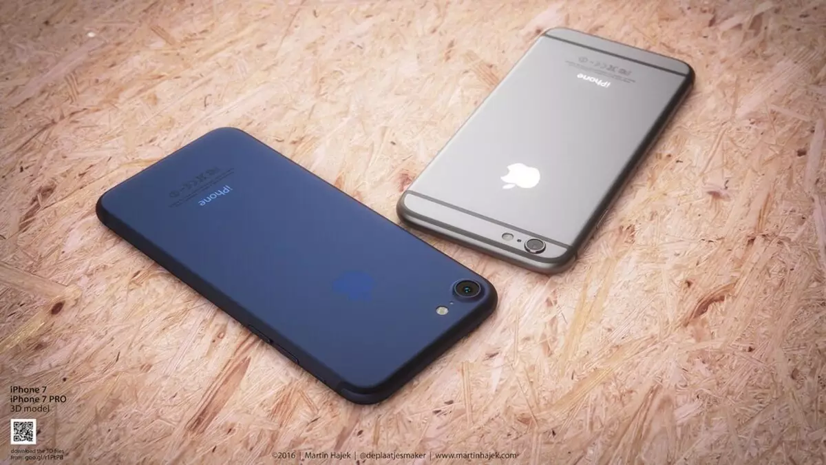 Rendering av den nye iPhone 7 Blå 11053_9