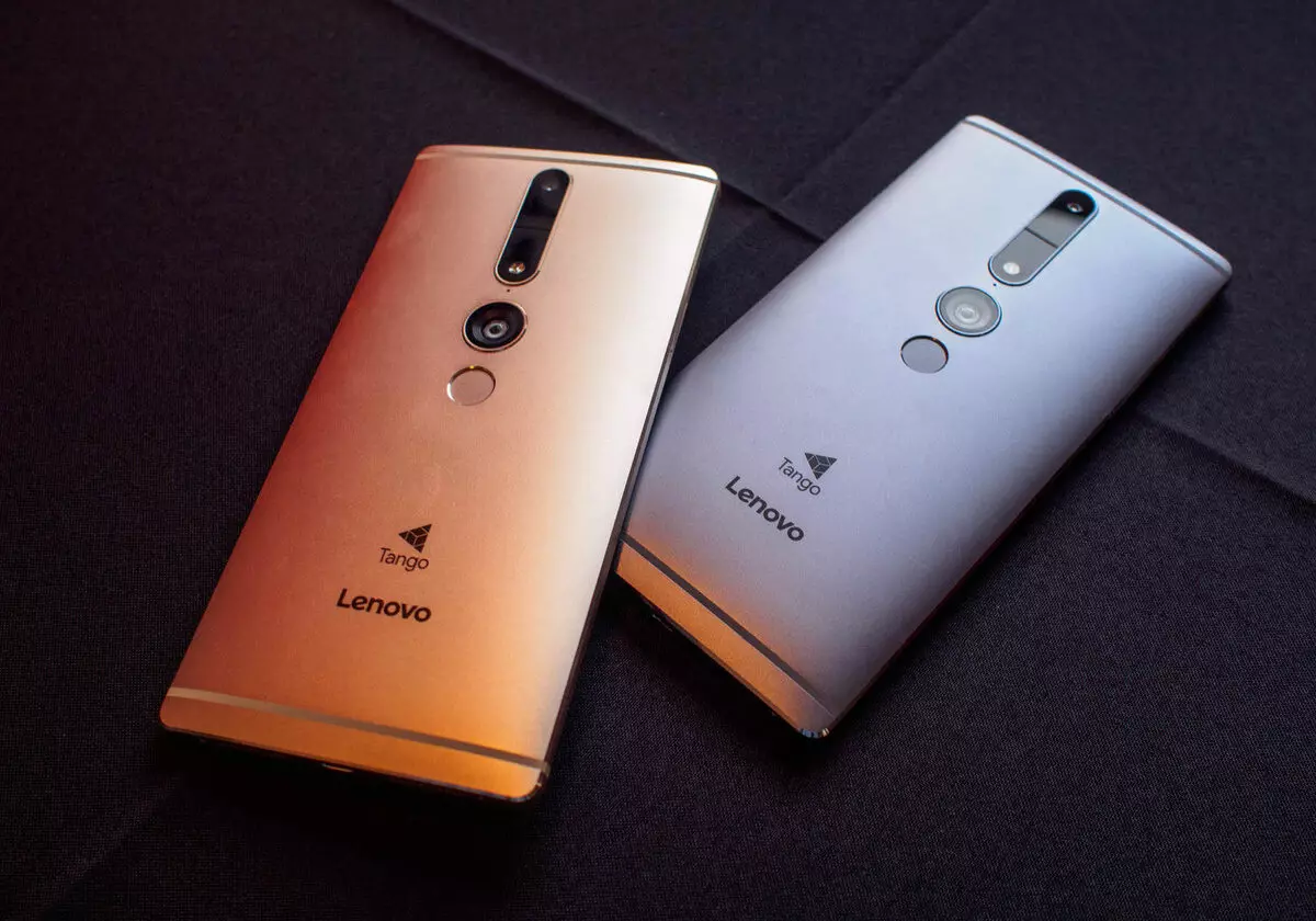 Lenovo Phab 2 Pro. 4 տեսախցիկներ եւ աջակցություն ուժեղացված իրականության համար 11067_3