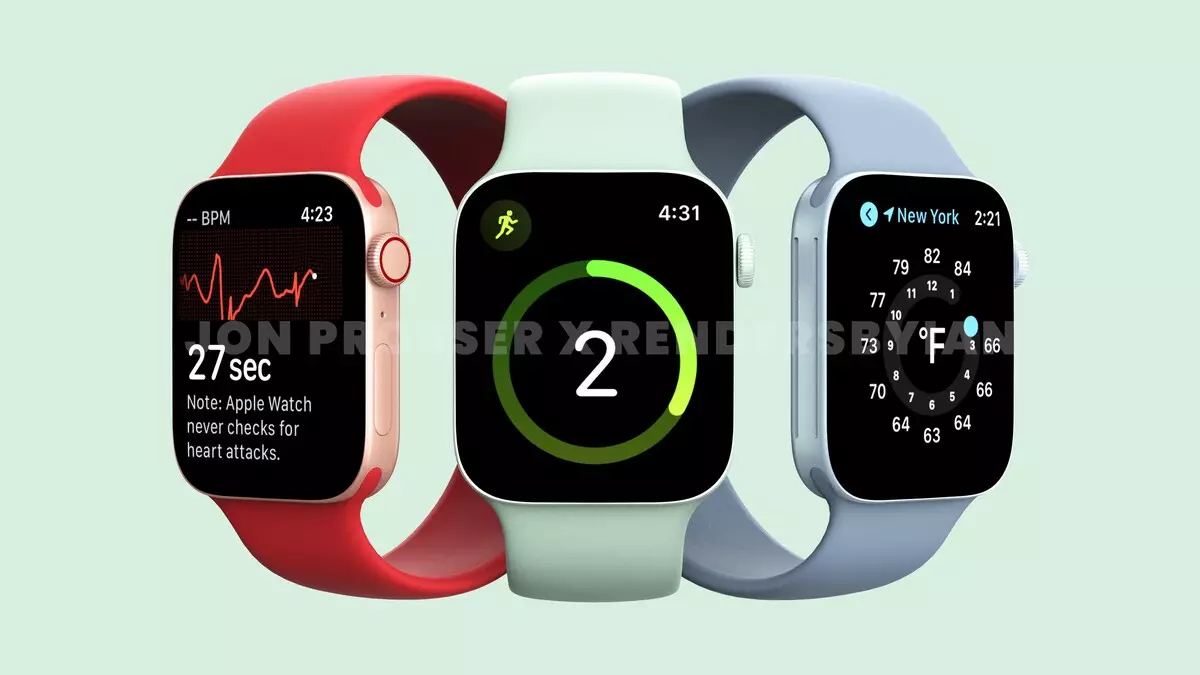 Apple Watch serije 7 će dobiti reciklirane brojčanika za uvećani prikaz 110_0