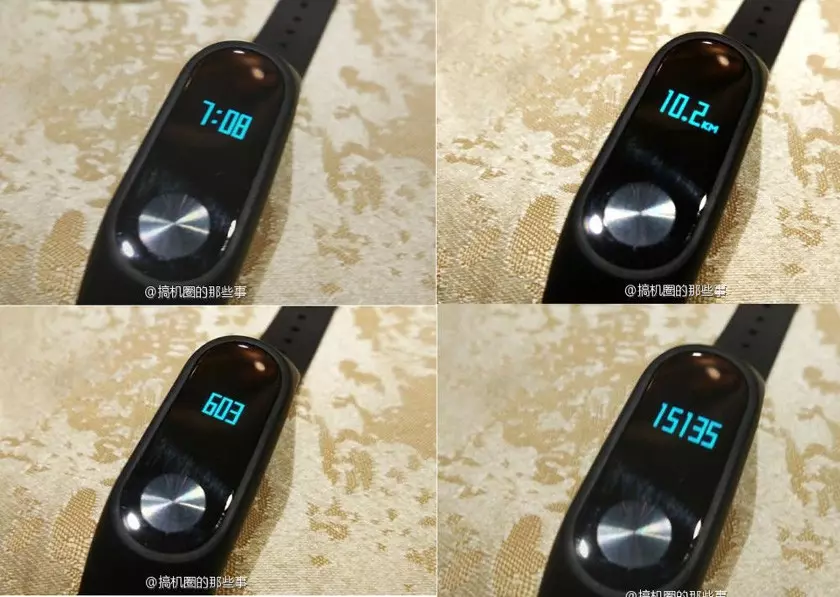 Thaum kawg tshaj tawm txog kev nthuav qhia hnub Xiaomi Miband 2 11131_1