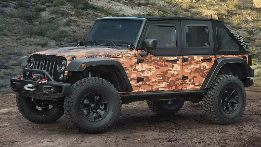 JEEP®トレイルストームの概念。