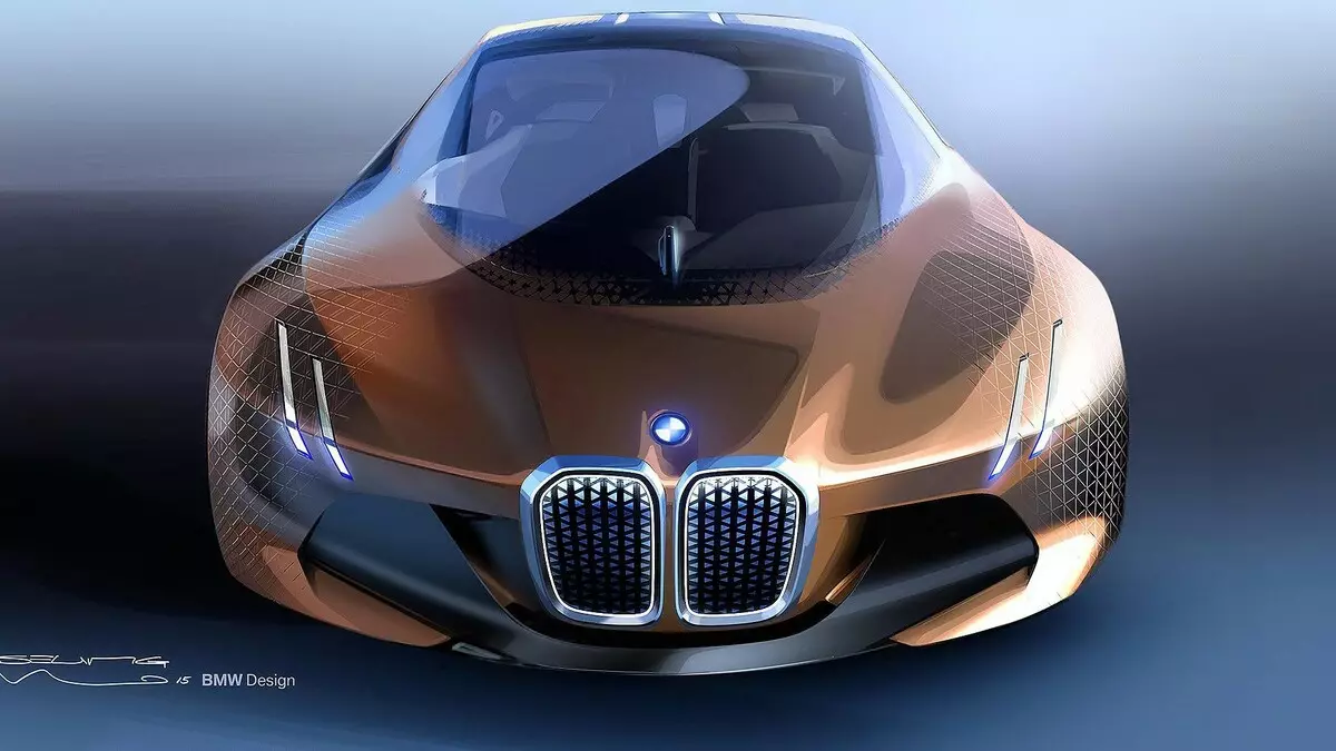 BMW werd 100 jaar oud, ter ere van het jubileum vertoonde Concept Car zonder besturing 11608_0