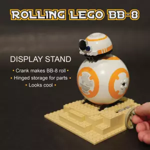 Lego kocky zozbierali bb-8 okrúhly robot 11640_2