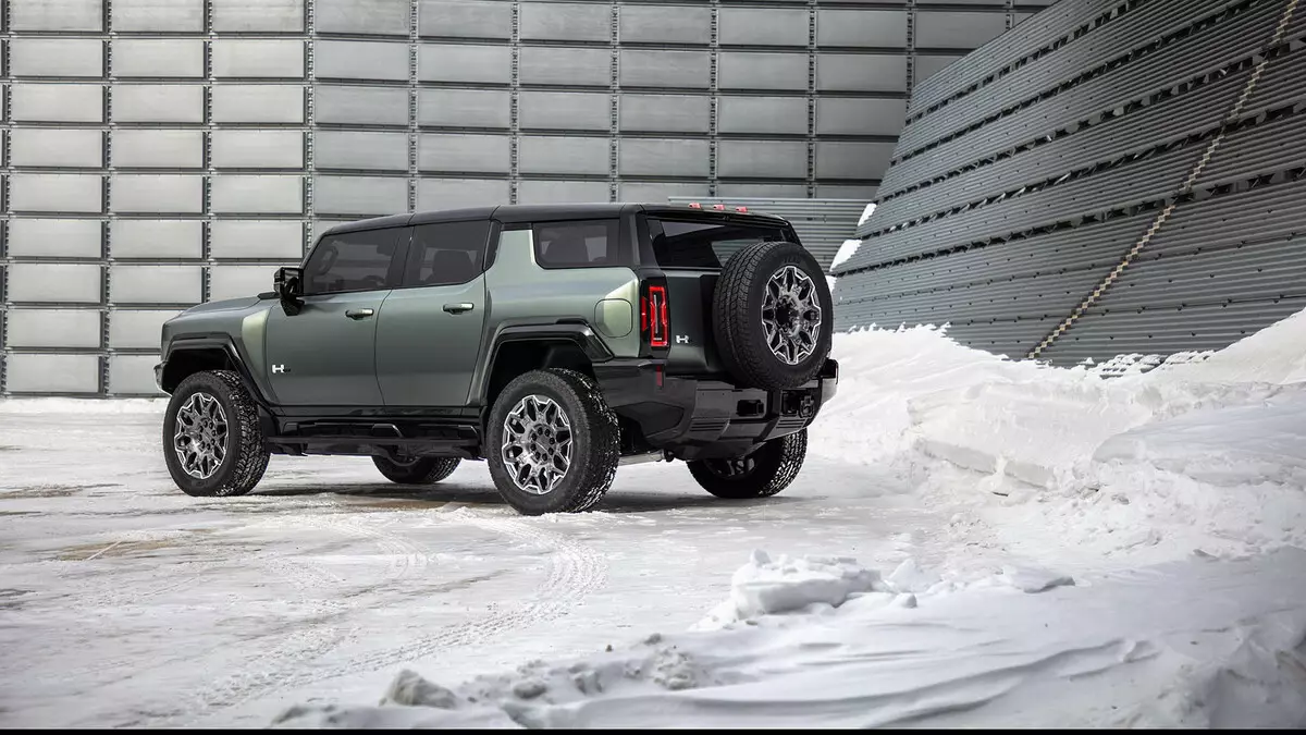 PhotosOst: SUV GMC HUMMER EV SUV vil modtage en reversering opladning 1175_9