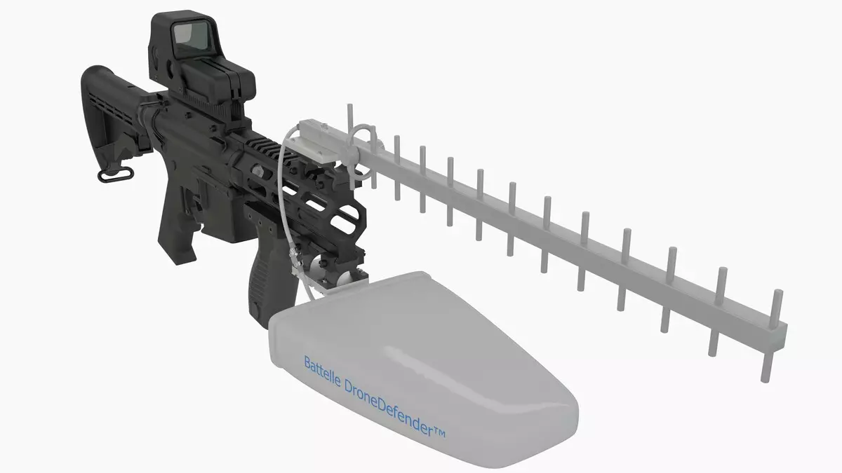 Izikhali zokuzingela i-drone ngaphansi kokuvinjelwa 11781_0