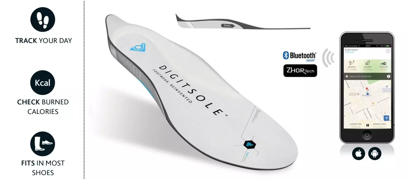 CES 2016: DigitSole - ເກີບ smart ແລະ insoles 11932_2