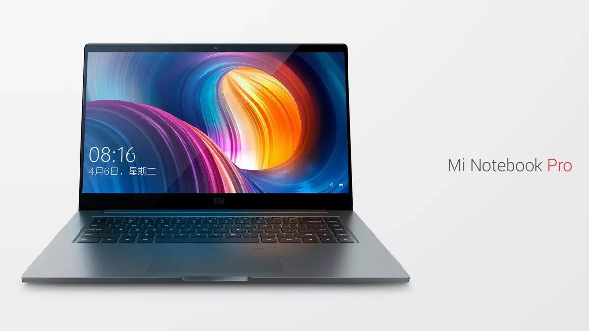 Täze Xiaomi näme Notebook Pro - MacBook Pro ýaly, ýöne konektörler 12852_0