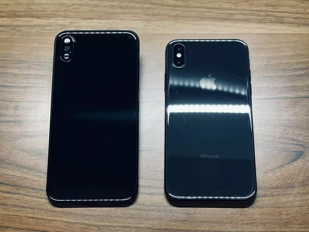 Kunaonekana picha za iPhone X iPhone X katika rangi ya ndege nyeusi