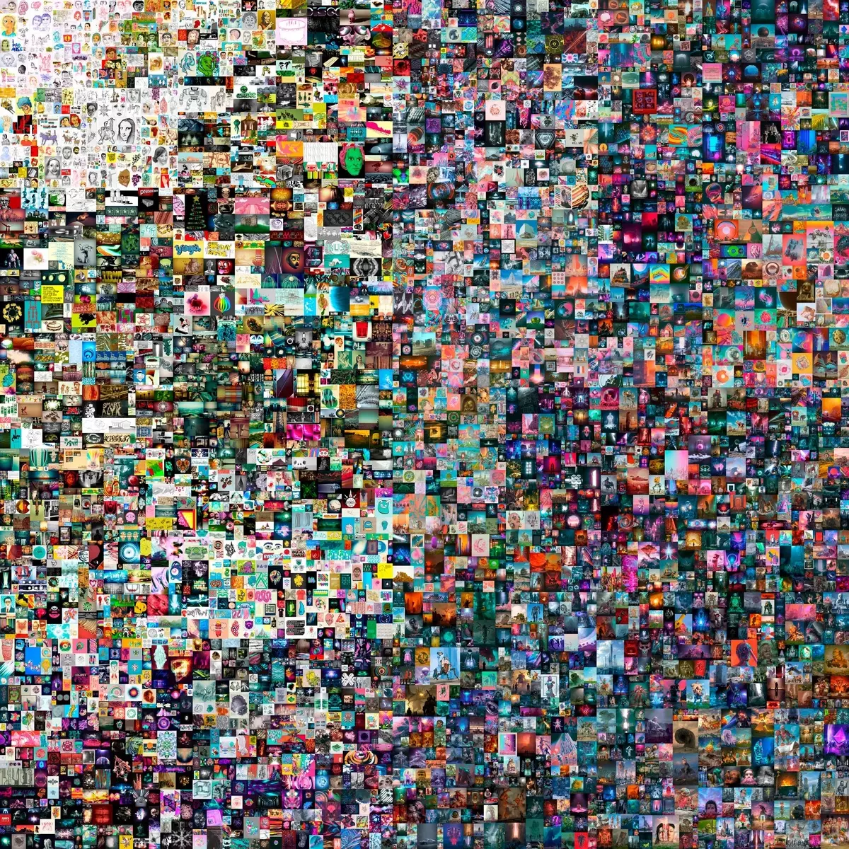 A imagem do artista digital de besple foi vendida em leilão por US $ 69 milhões 1389_1