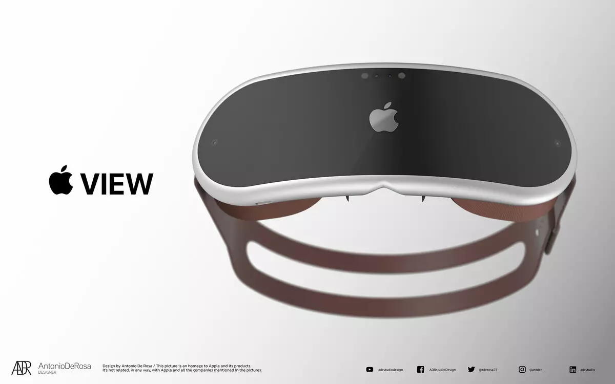 Concept of the Day: Apple View Headset Reality Mixed 1434_3