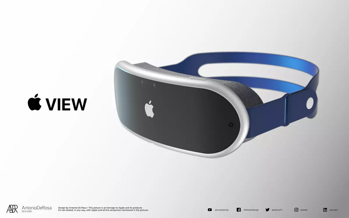 Koncept dana: Apple Pogledaj Mixed Reality slušalice 1434_6