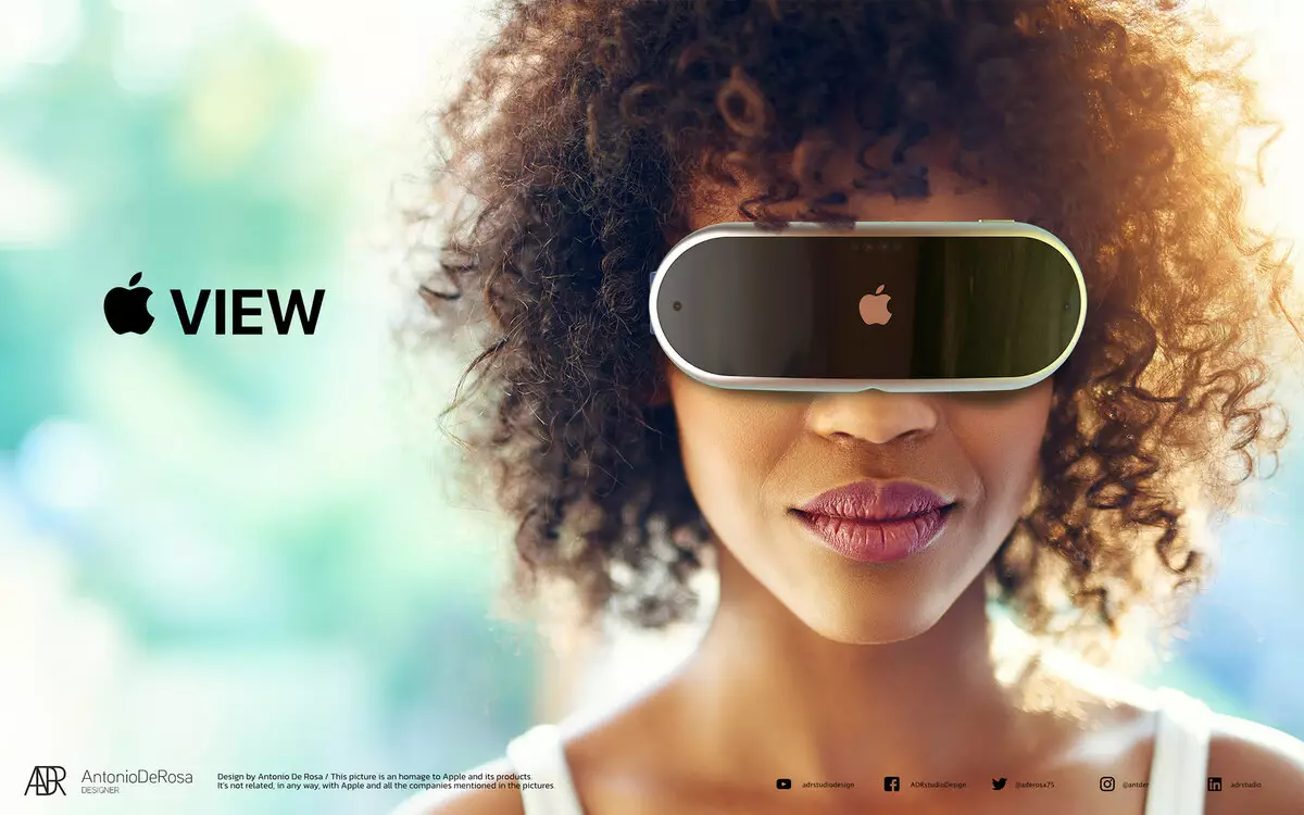 Dhana ya Siku: Apple View Mchanganyiko Ukweli Headset 1434_7