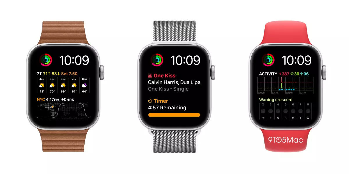 smart saatlar əvvəlki nəsillərin ilə Apple Watch Series 7 ölçüləri müqayisə 15992_2
