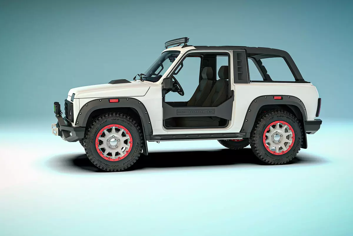 Begreppet dagen: what a beach Lada Niva legend skulle se ut 1605_7