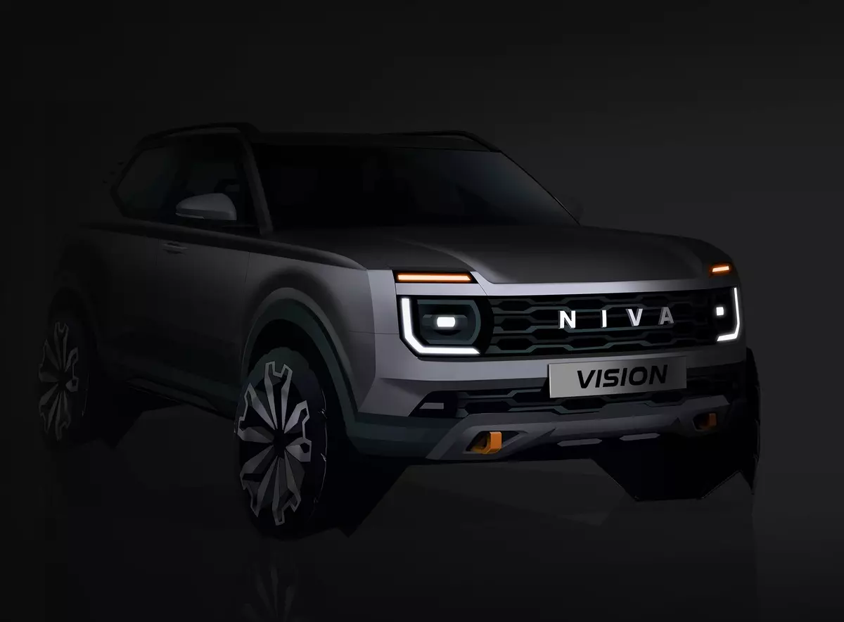 Avtovaz näytti ensimmäisen kuvan tulevan sukupolven Lada Niva 1684_2