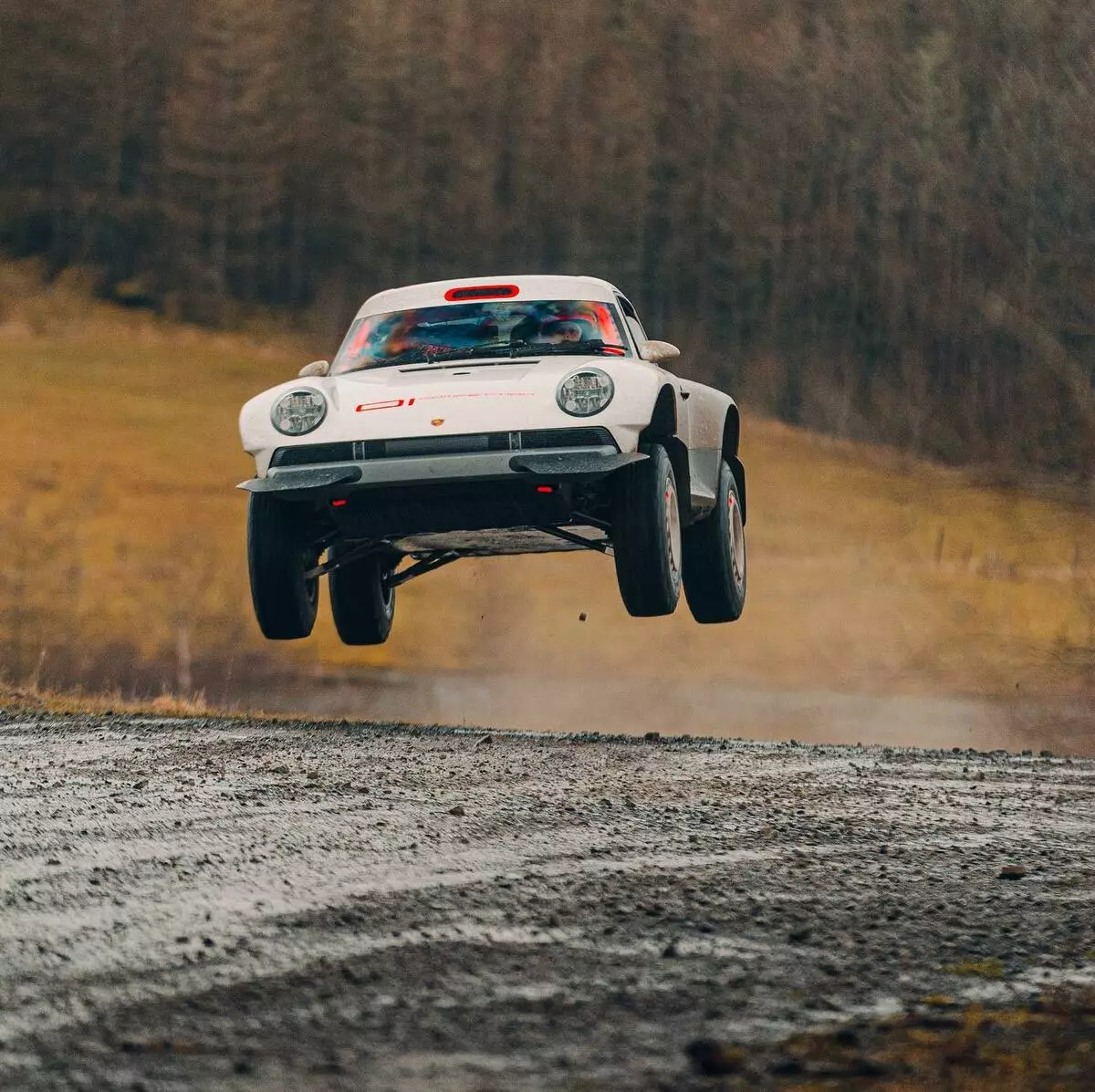 Tumingin sa Rally Porsche 911 na inihanda para sa Dakar. 1734_2