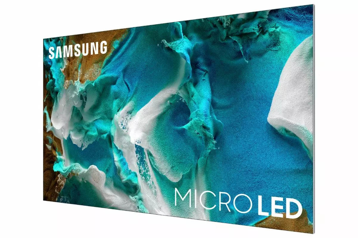 Samsung ngumumkeun televisi anu ageung sareng anu mahal pisan 1737_1