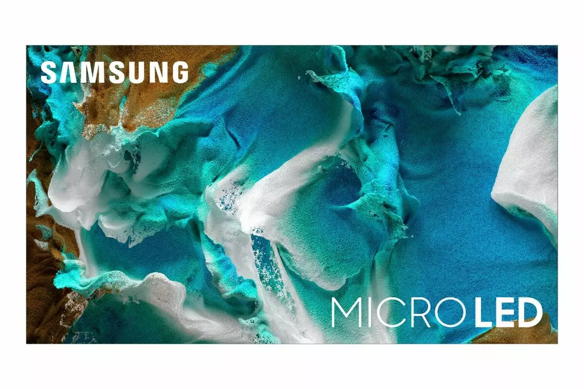 Samsung ngumumkeun televisi anu ageung sareng anu mahal pisan 1737_2