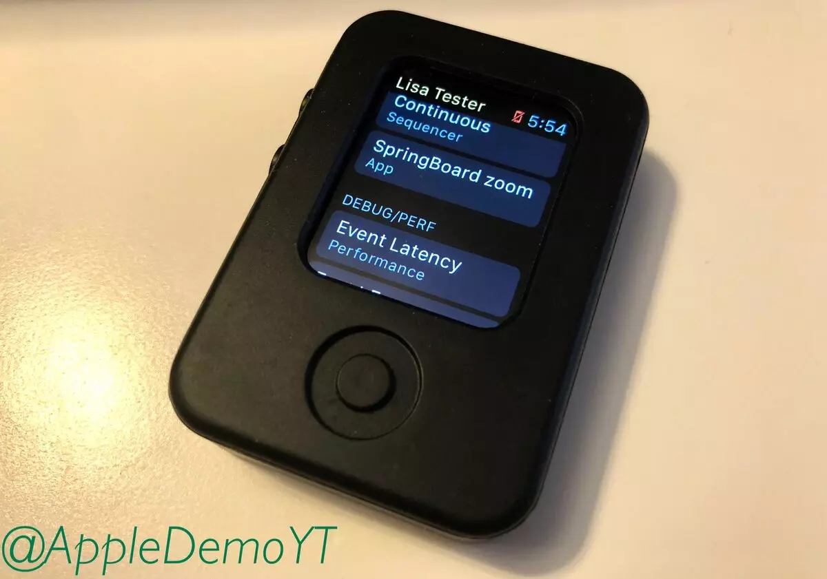 Video Dina: Prototipe nonton Apple nampilake ing iPod abuh Nano 1756_0