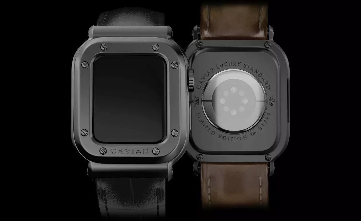 A kaviár órákat vett igénybe: bemutatta az Apple Watch sorozat 6 prémium burkolatokat 2089_1