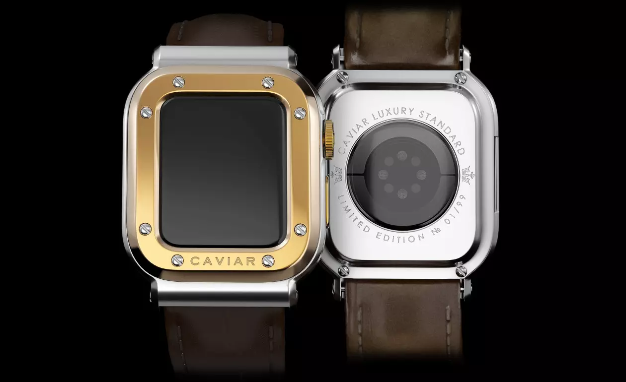A kaviár órákat vett igénybe: bemutatta az Apple Watch sorozat 6 prémium burkolatokat 2089_2