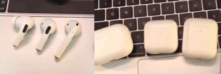 A rede apareceu as primeiras fotos dos Airpods de terceira geração 2127_1