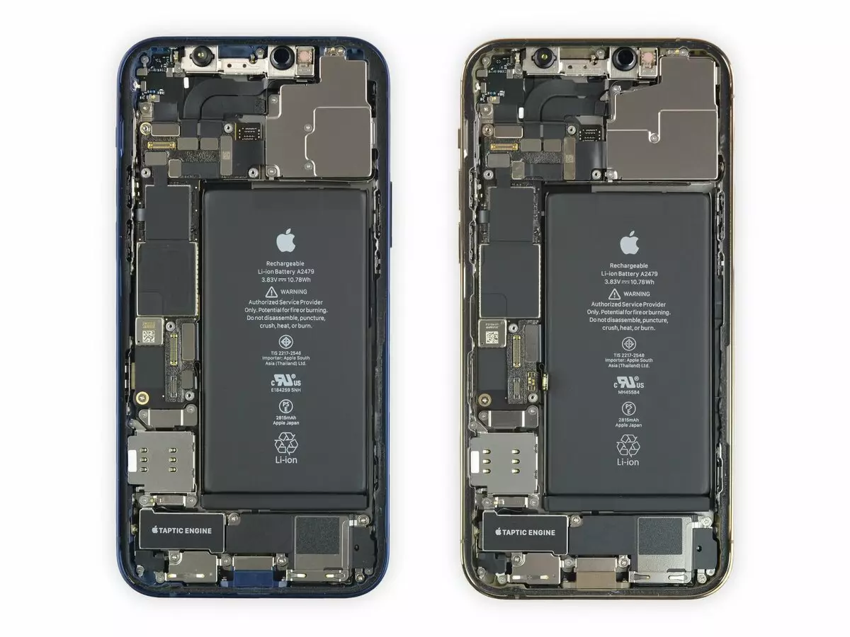 Ifixit Experts disassembled iPhone 12 at iPhone 12 Pro. Ano ang nasa loob? 2194_1