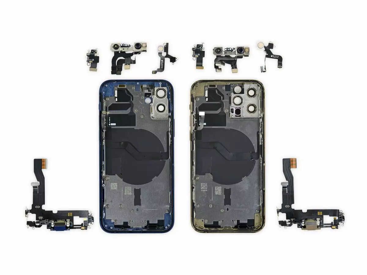 Ifixit Experts disassembled iPhone 12 at iPhone 12 Pro. Ano ang nasa loob? 2194_4