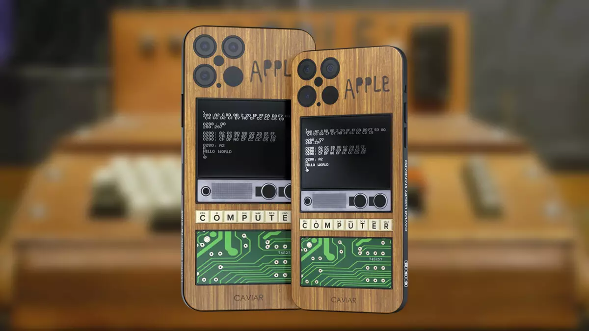 A kaviár bemutatta az iPhone 12 Pro gyűjteményét, az első Apple Computer 1-et 2297_0