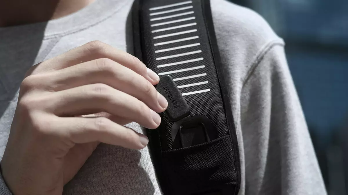 Samsonite va mostrar una motxilla amb un sensor de Google Jacquard