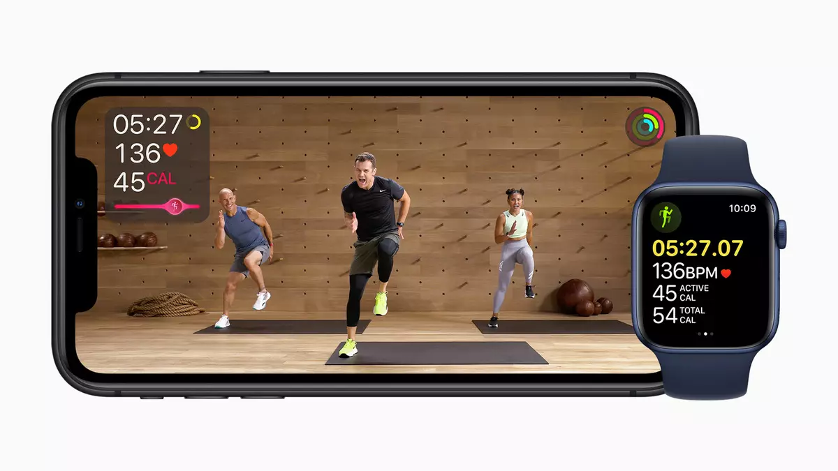 Apple Fitness + - Nieuwe service voor training