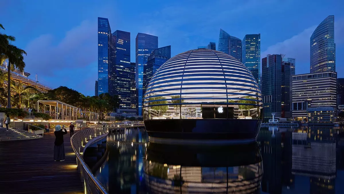 Il più ambizioso Apple Store in tutto il mondo si aprirà a Singapore il 10 settembre