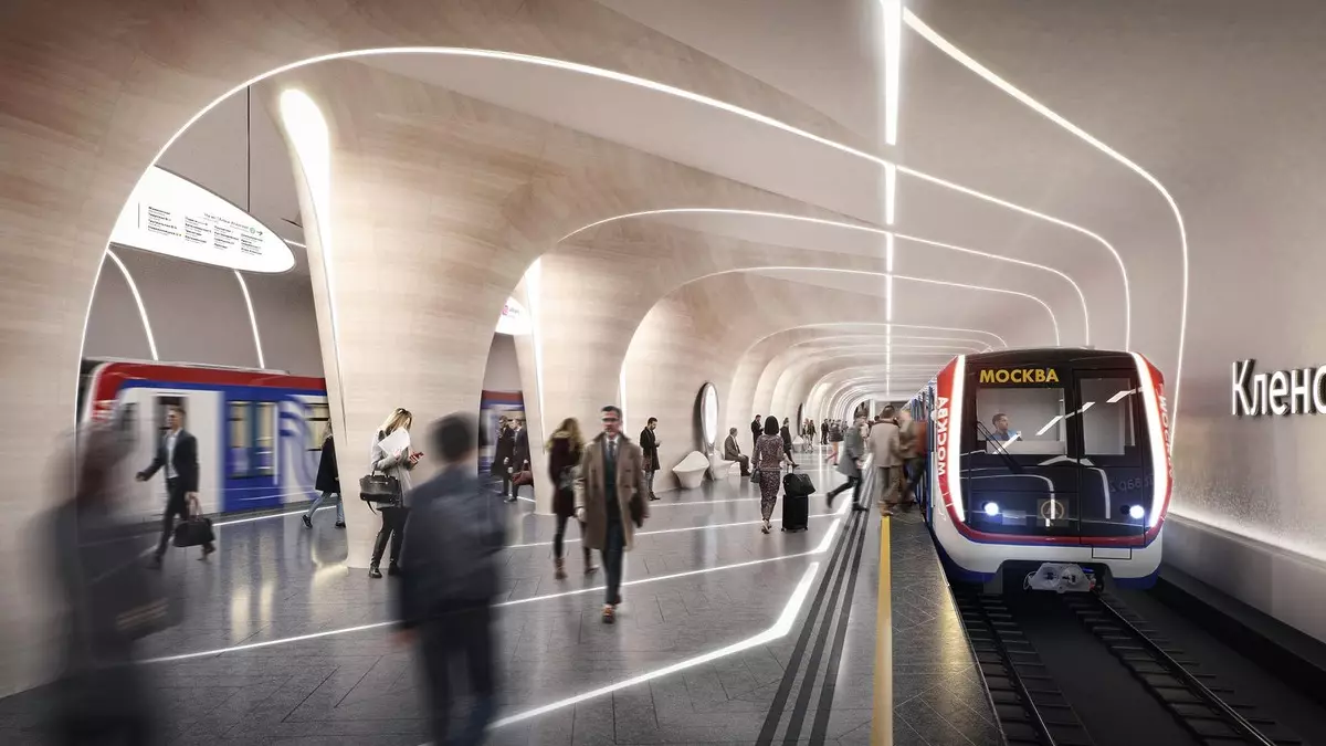Bureau architectural Zachi Hadid construira une station de métro à Moscou 2461_0