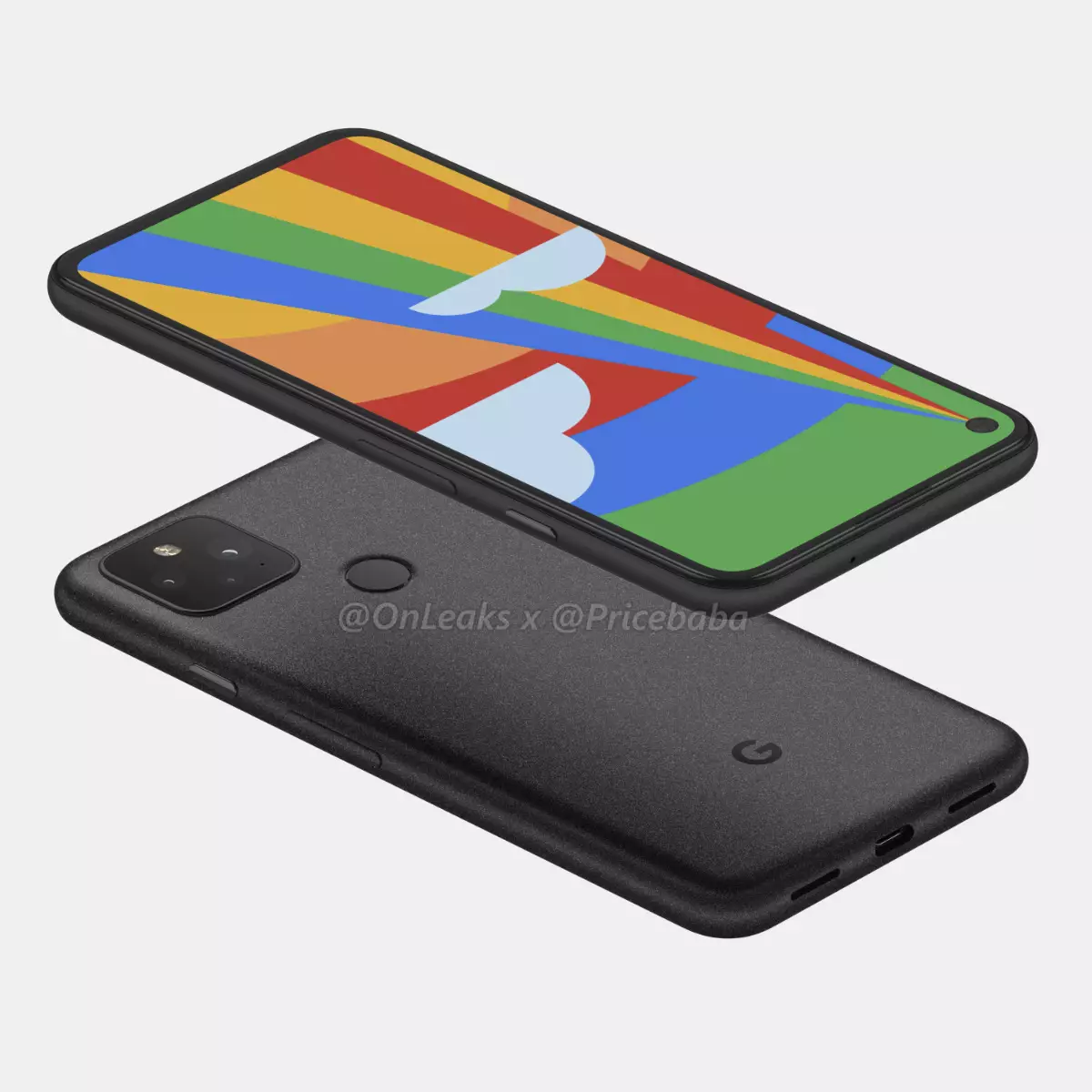 High-quality Google Pixel 5 renders appeared on the network 5 2520_2