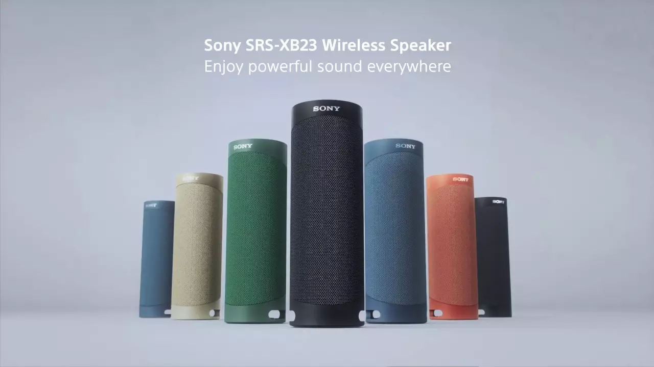 Sony SRS-XB23 akustik tizimning umumiy ko'rinishi 2571_4
