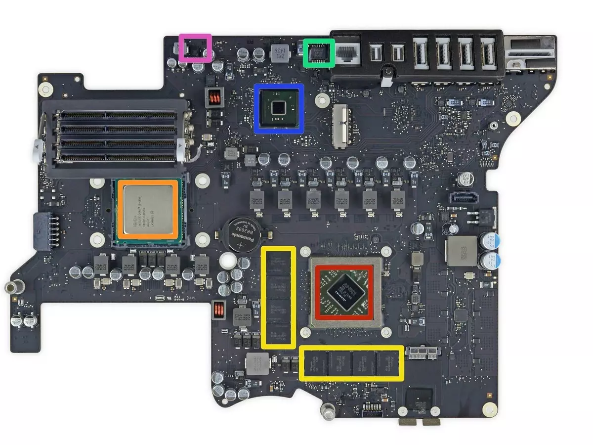 Az OWC szakemberek szétszerelték az új imac-t 2587_3