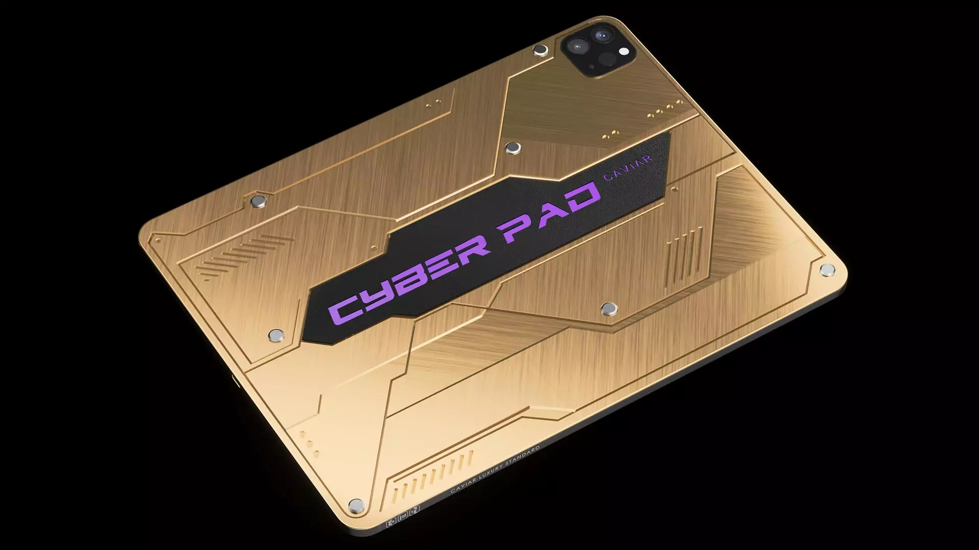 Usuku Lokudoba: I-Caviar iPad Pro Cyberpunk 2077 Edition 2684_5