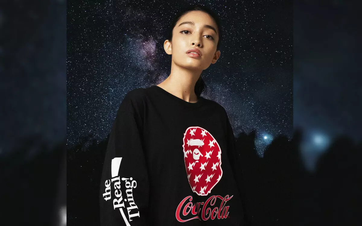 Coca-Cola and Bape announced a joint capsule collection