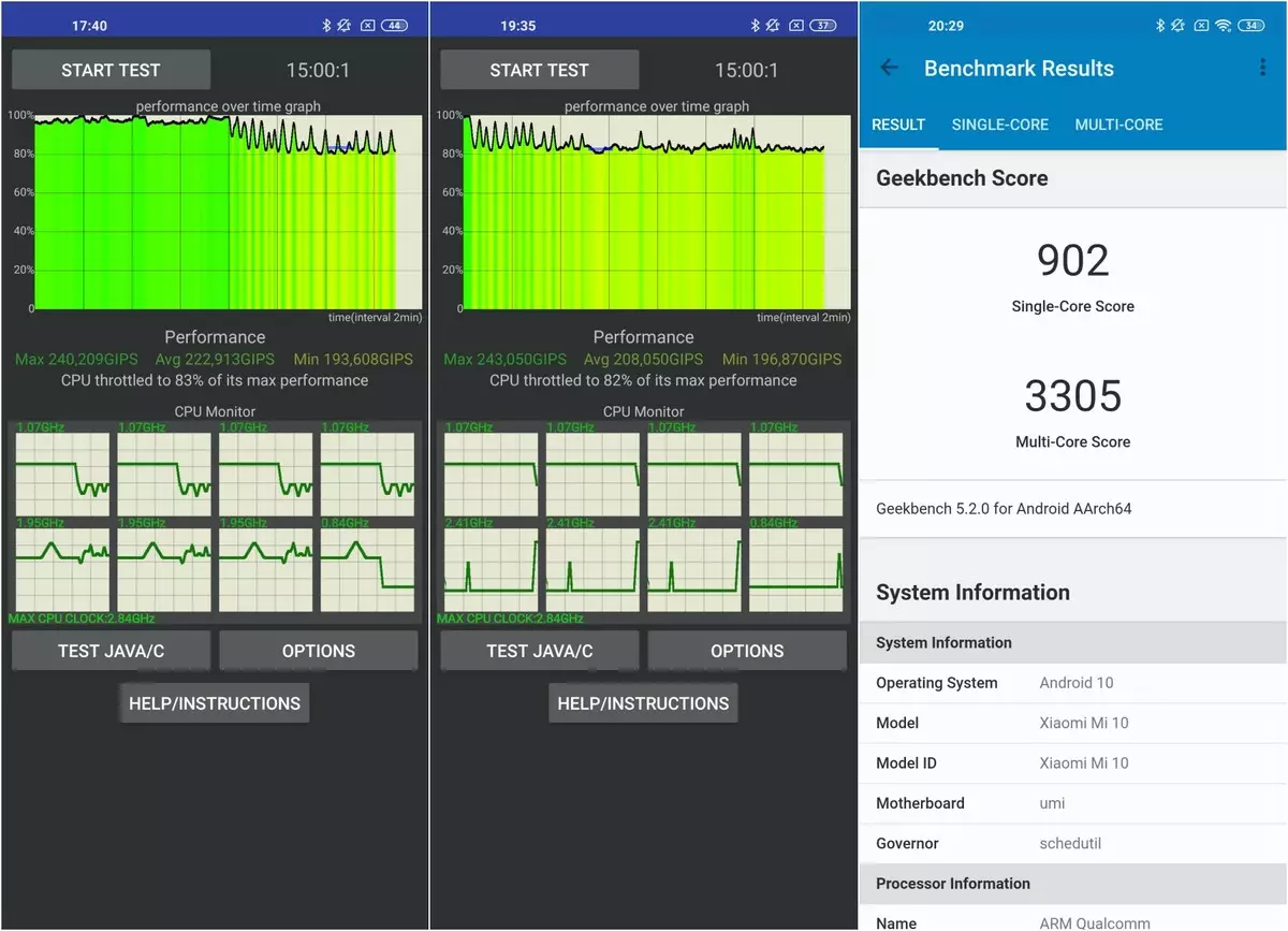 సమీక్ష Xiaomi Mi 10: 70 వేల రూబిళ్లు కోసం ప్రధాన ఏమిటి? 2858_10