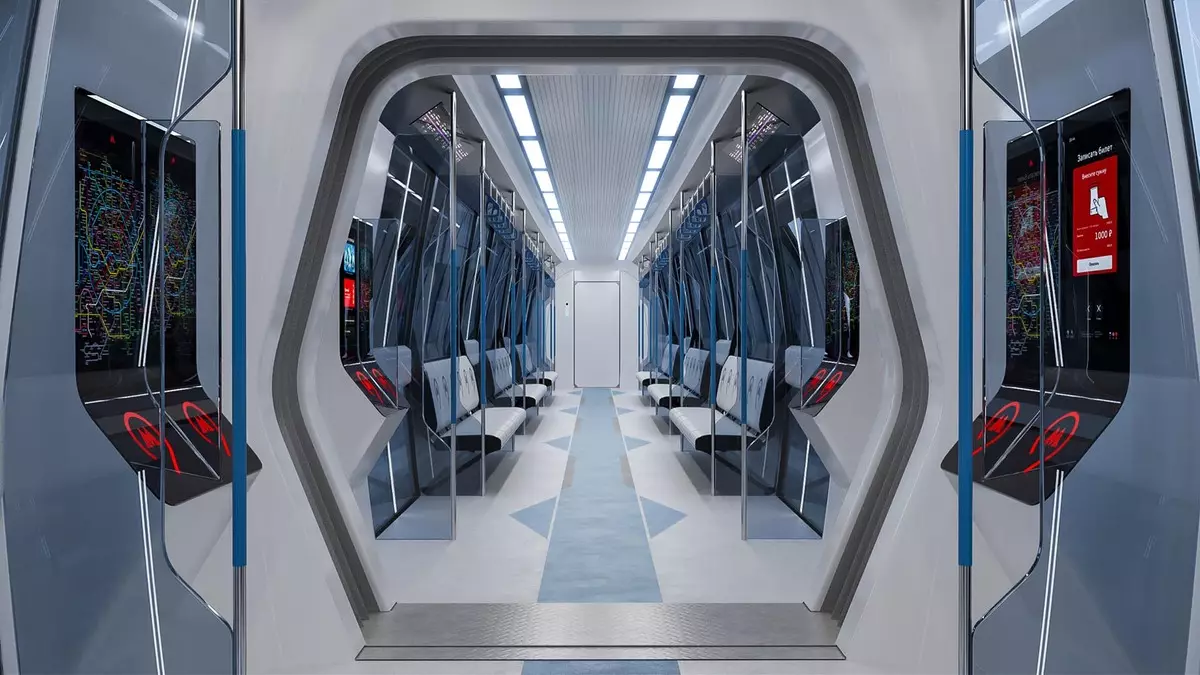 Studio Lebedev a arătat trenul metroului viitorului 2882_3