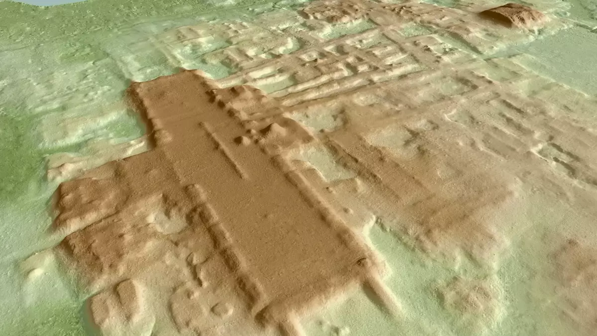 Coa axuda de LIDAR, atopouse o antigo complexo cerimonial Maya