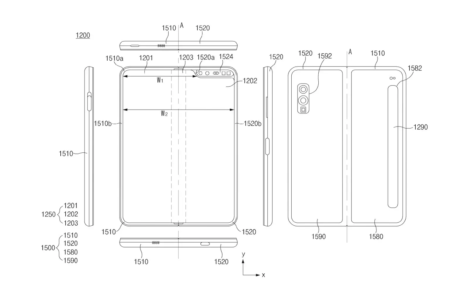 Η Samsung εργάζεται σε διαθέσιμη πτυχή Galaxy 3017_1