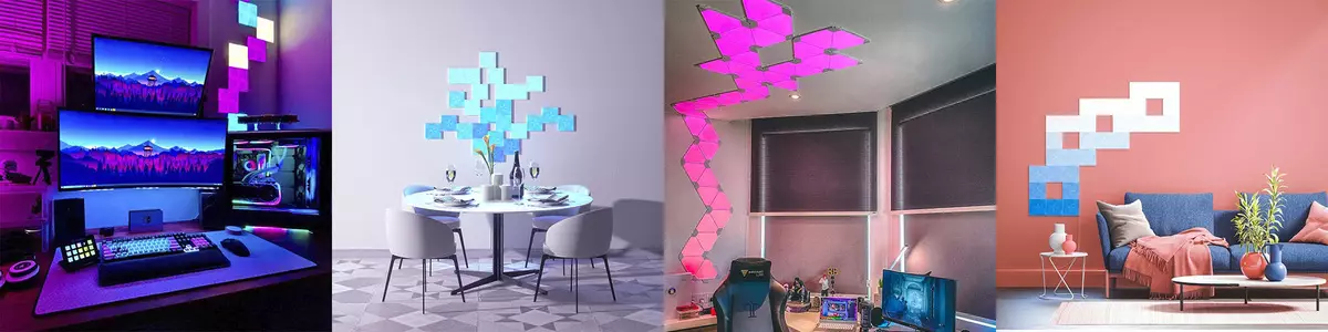 Агляд Nanoleaf Canvas: «разумны» святло будучыні 3059_2