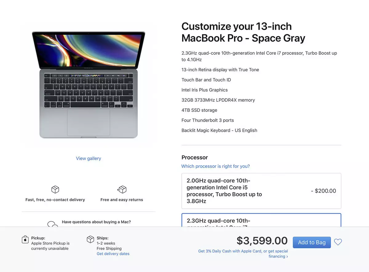 Apple推出了更新的MacBook Pro 13 3162_4
