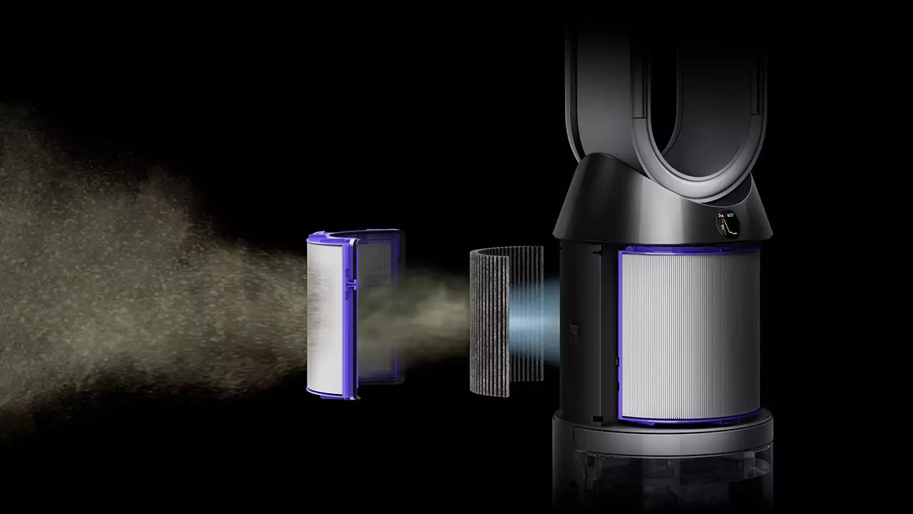 Dyson ha introdotto un purificatore d'aria umidificatore PH01 3333_2